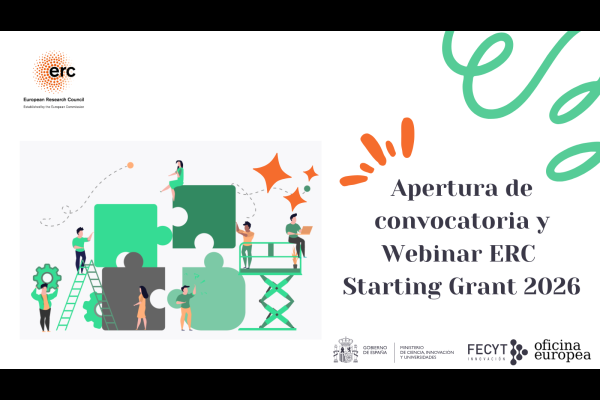 Apertura convocatoria ERC Consolidator Grant 2025 | ERC-2025-COG ...